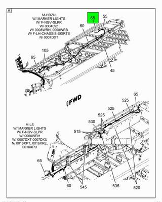 4221953C91 Navistar International | Amber Turn Signal and Side Marker ...
