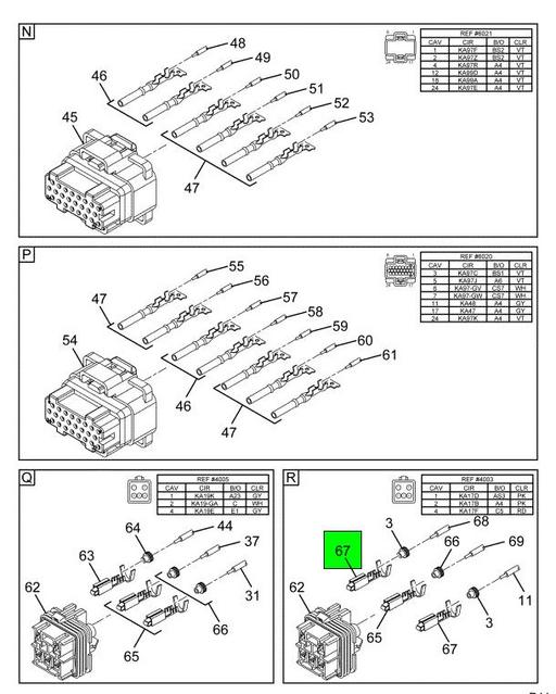 3512334C1 | Navistar International® | TERMINAL CABLE SEALED TANGLESS ...