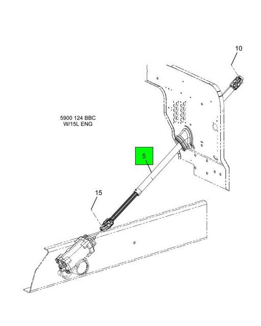 3822726C92 Navistar International | SHAFT STEERING INTERMEDIATE ...