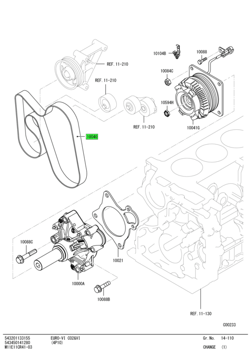 MK667789 Mitsubishi FUSO | Alternator and Others Belt | Source One ...